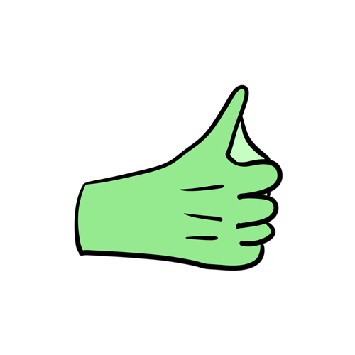 いいね - フリーなイラスト素材集 フリイラくん